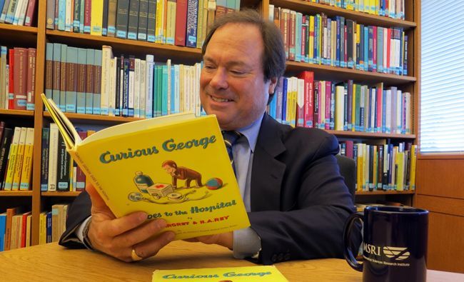 Curious George’s "Cousin" Loves Books about Math - Mathical Book Prize